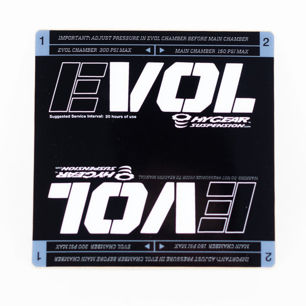 Hygear - Decal, Fox Evol Tube – Hygear Suspension
