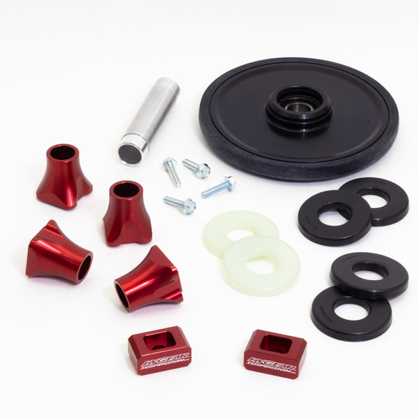 Hygear - Ski-Doo Pro Axle Block Kit w/ 4th wheel kit – Hygear Suspension