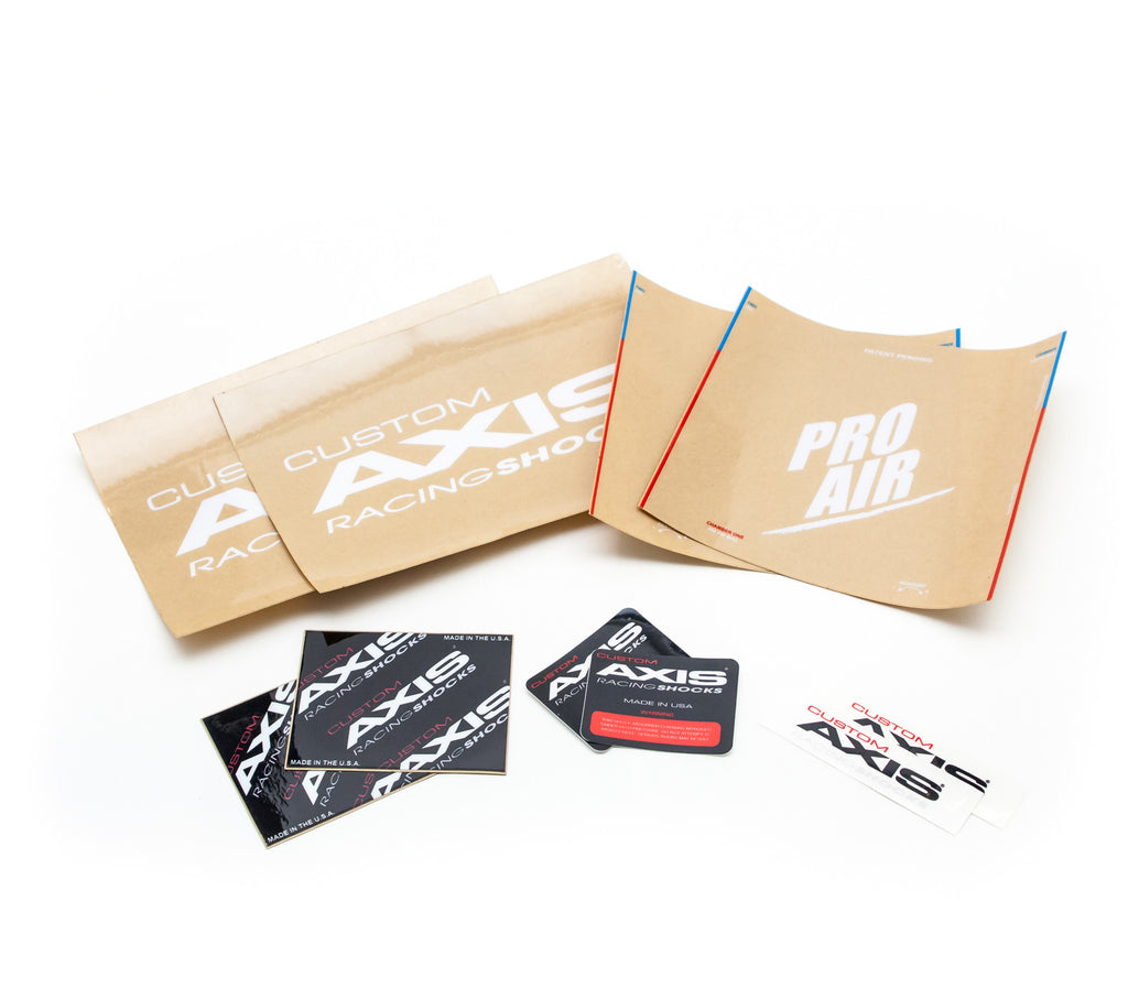 Custom Axis Pro Air Decal Kit – Hygear Suspension