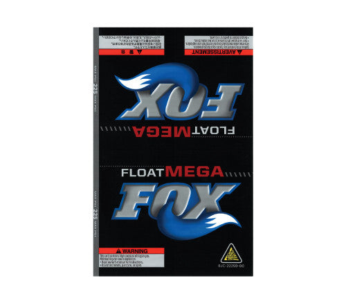 Fox FLOAT Mega Decal – Hygear Suspension