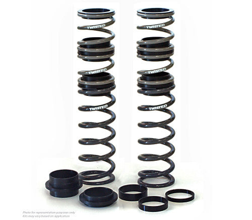 Twisted - Spring Kit, Yamaha ATV, 2009-13 YFZ450R, Triple Rate, Front ...
