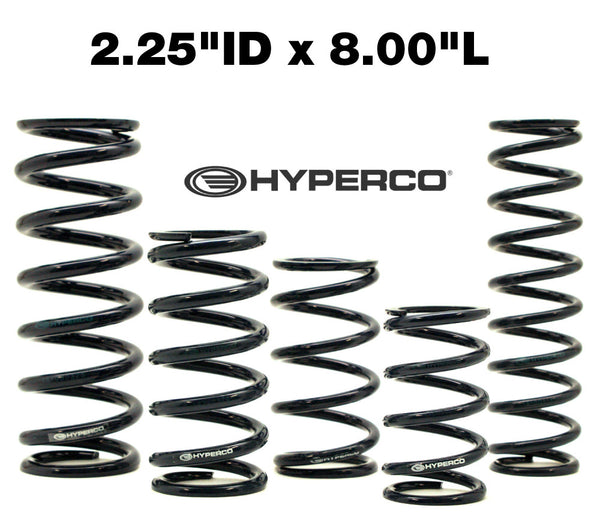 Hypercoil 2.25"ID x 8.00"L Spring (Select Rate) – Hygear Suspension